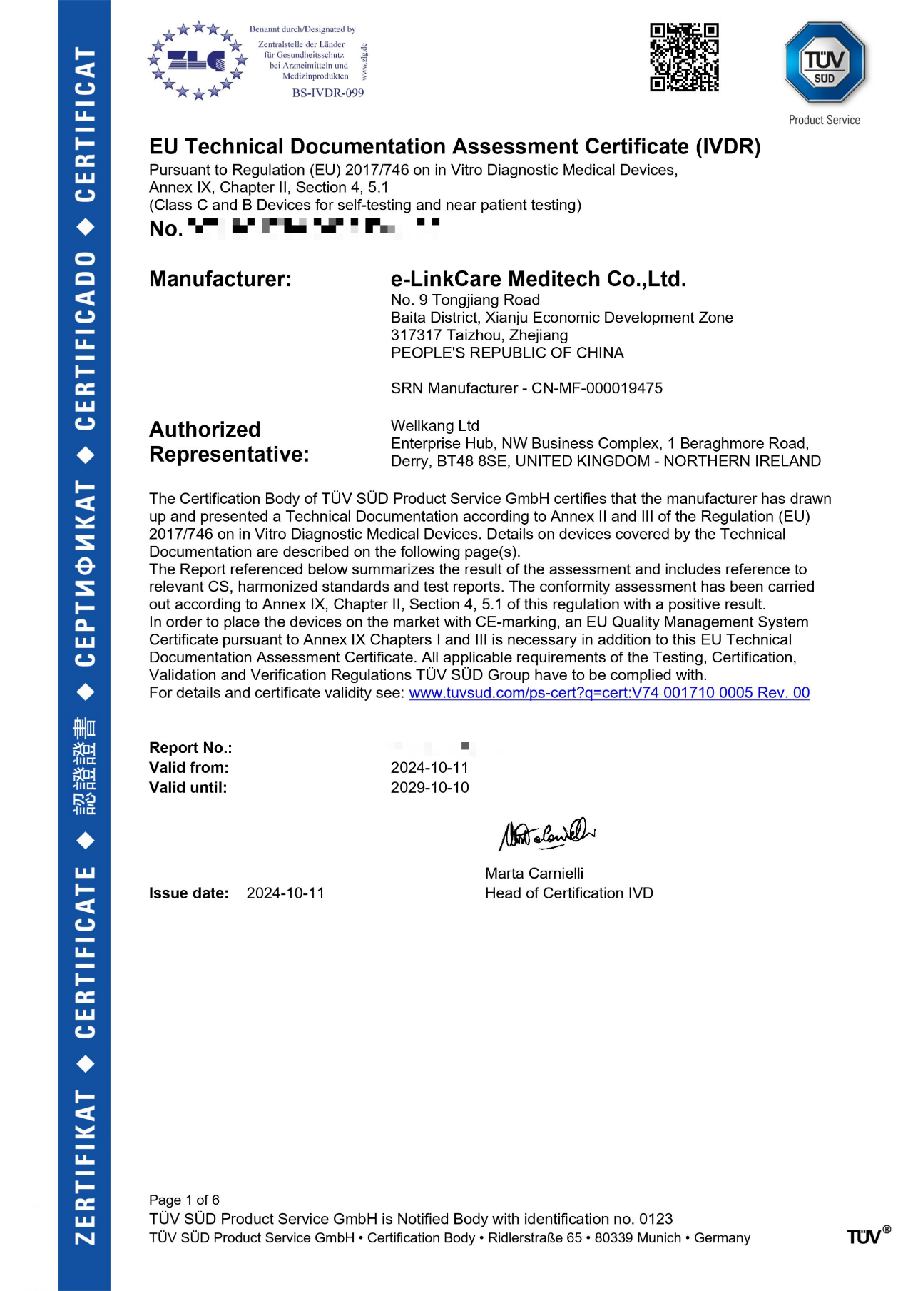 News - Good News！IVDR CE Certification for ACCUGENCE® Products